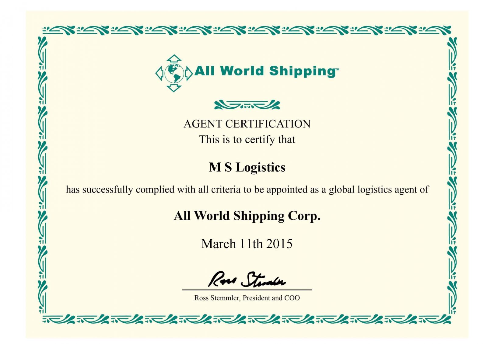 M S Logistic